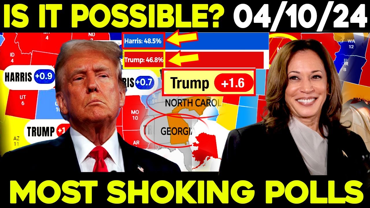 History Created! Trump Vs Harris New Polls Update From All 50 States ...