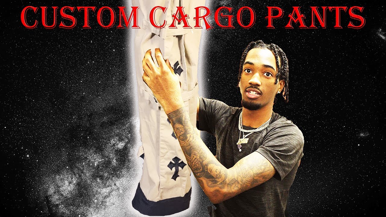 How To Make CUSTOM Cargo Pants!! - YouTube