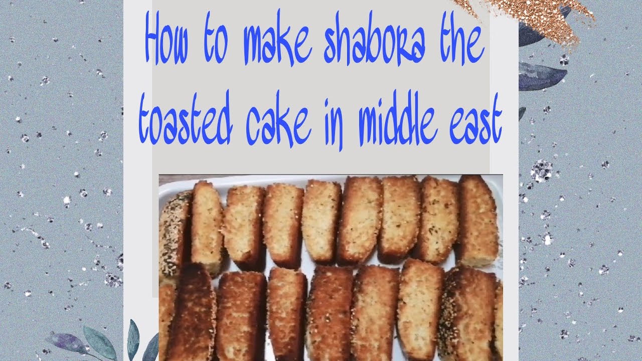 How to make shabora(toasted cake) - YouTube