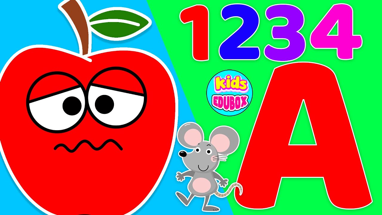 ABC & 123 Learning Videos For Preschool | ABC And One Two Three | ABC ...