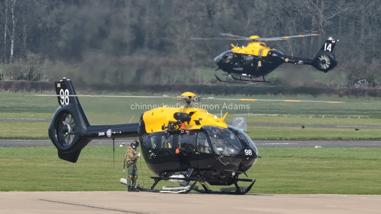 Jupiter HT1 visiting RAF Shawbury - YouTube