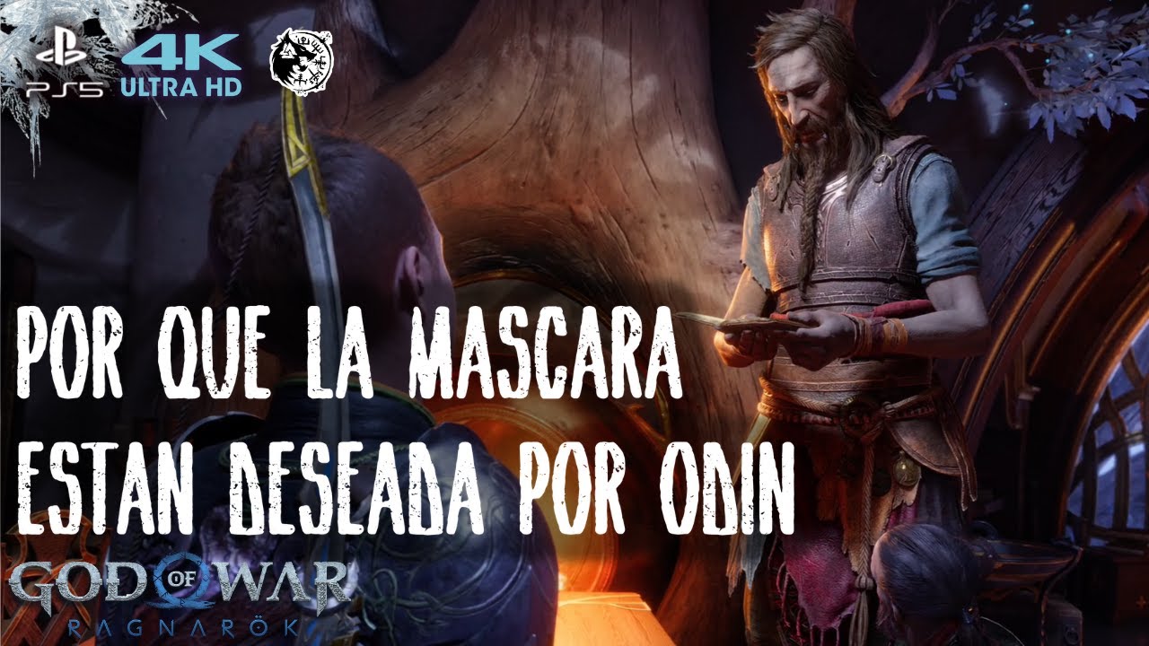 La verdad sobre la MASCARA de ODIN God of War Ragnarok - YouTube