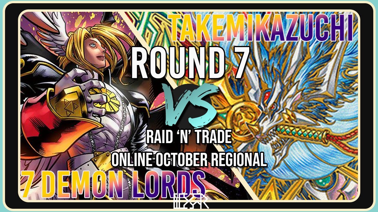 7 Demon Lords vs Fenriloogamon TakeMika [EX7 Raid 'n' Trade Online ...