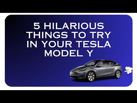 Tesla Model Y Five Hilarious Things Everyone Needs to Know How to Do ...