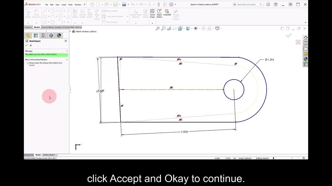 06 Chapter 1 Sketch Editing - YouTube