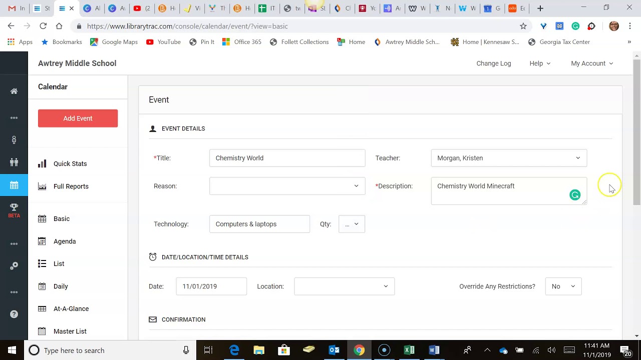 LibraryTrac Requesting Multiple Periods & Days - YouTube