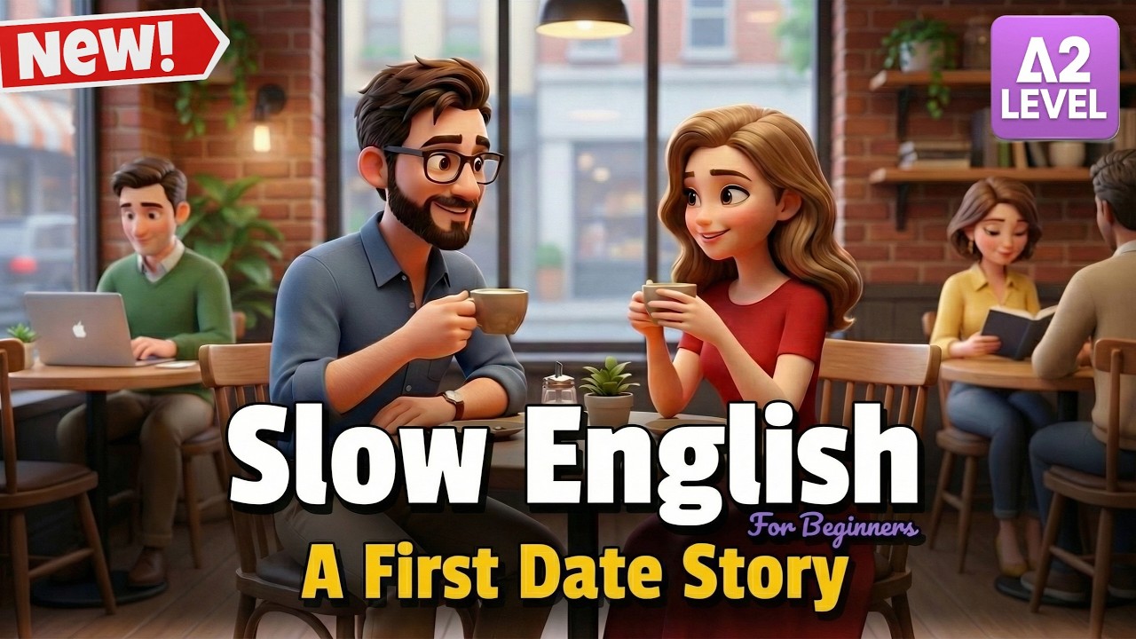 First Date Story | Simple English Listening Story - YouTube