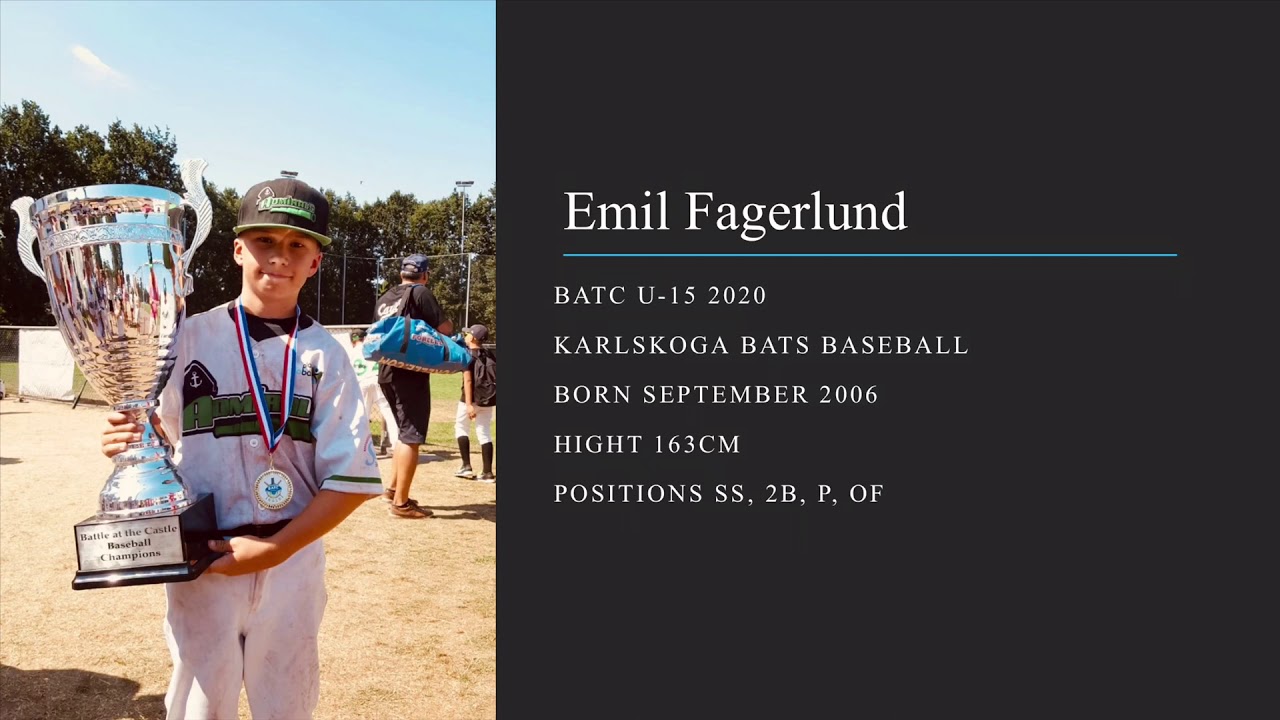Emil Fagerlund BATC 2020 U15 - YouTube