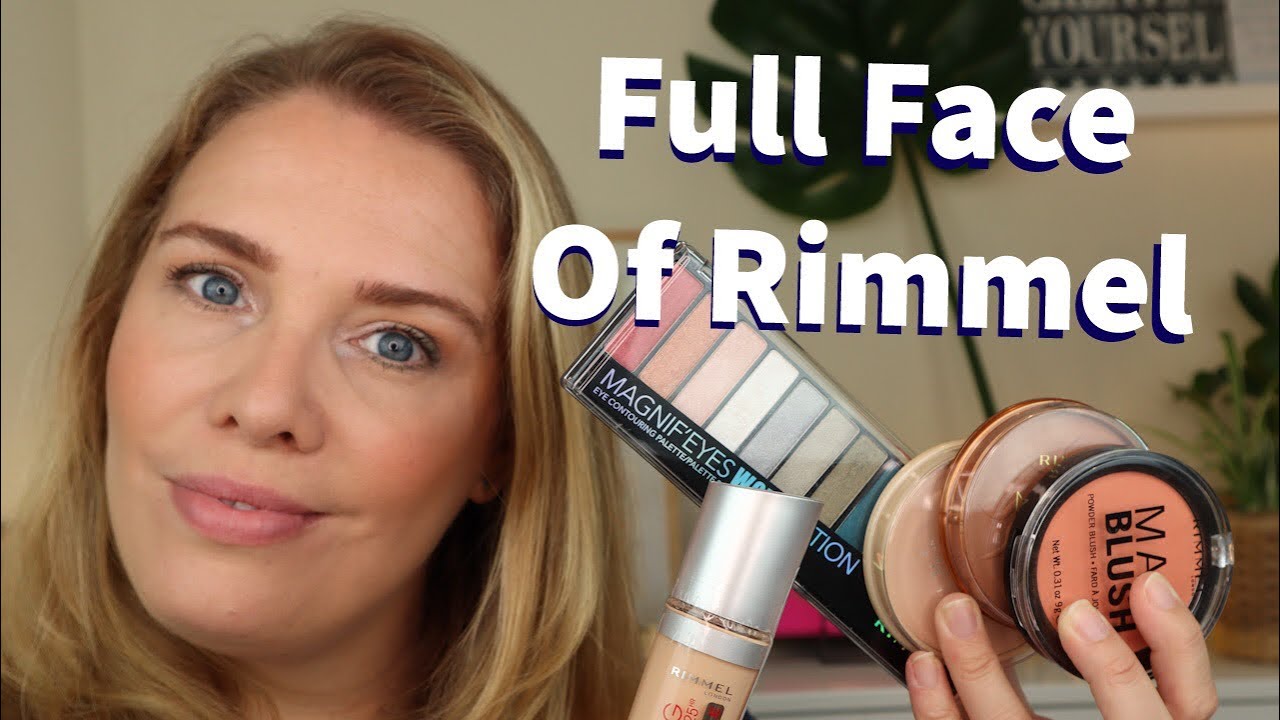 Full Face of Rimmel products - incl mini review of all the used ...