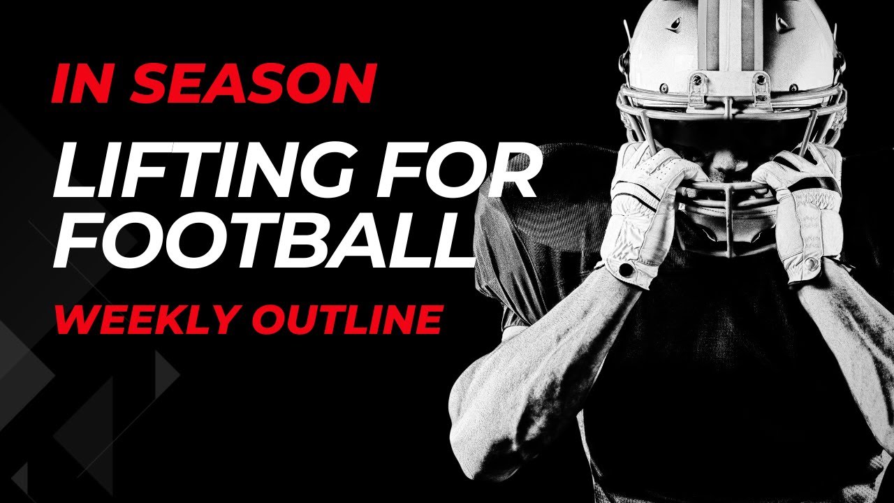 How To Plan Your In Season Lifting for Football (Weekly Outline) - YouTube