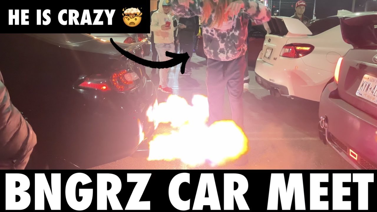 BNGRZ CAR MEET!!! *2 STEP COMPETITION + SLIDING* - YouTube