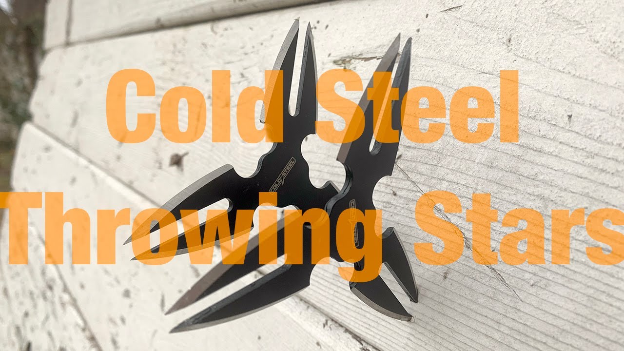 Cold Steel Throwing Stars #shuriken #ninjastars #throwingknives - YouTube