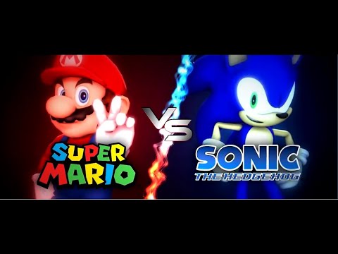 Super Mario vs Sonic the Hedgehog Video Game Rap Battle 60fps - YouTube