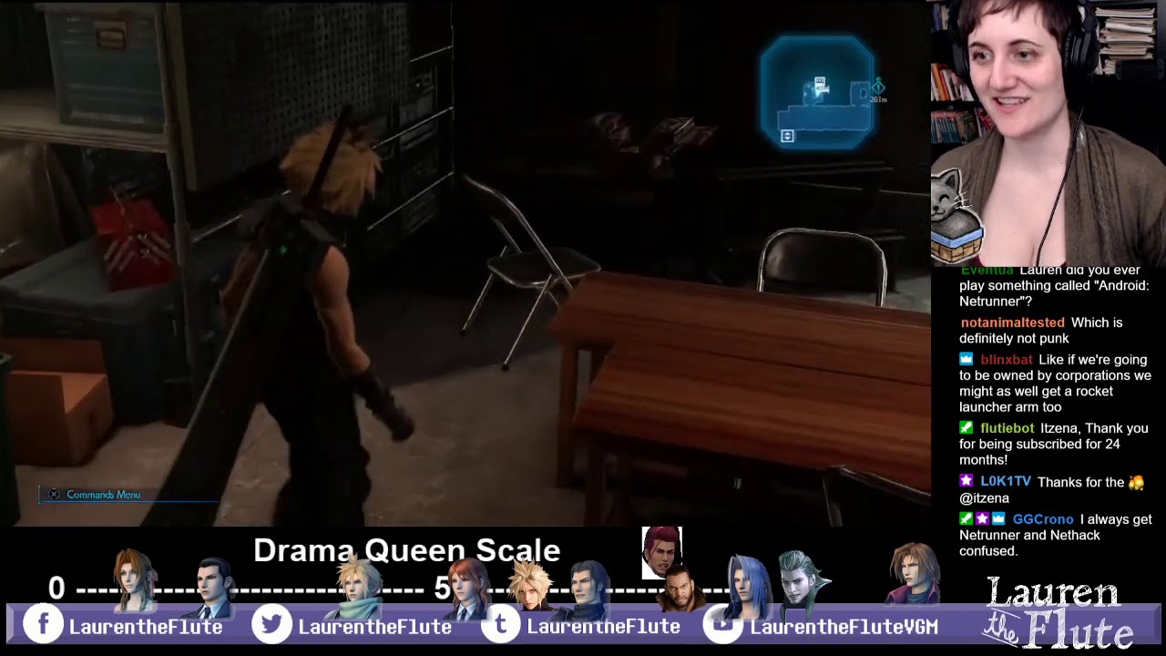 Lauren plays FF7R #11: Confronting Don Corneo, dancing with Andrea ...