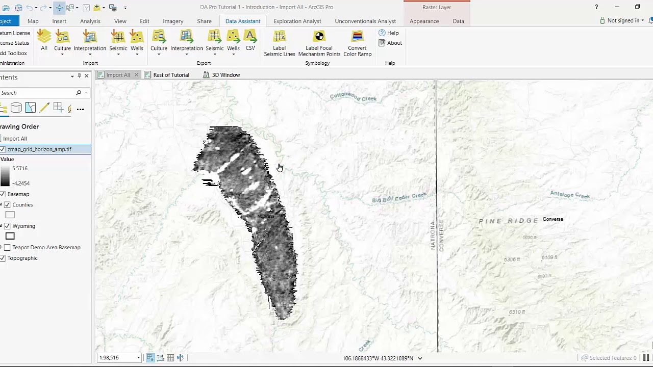 How to import Petrel color ramp to ArcGIS Pro - YouTube