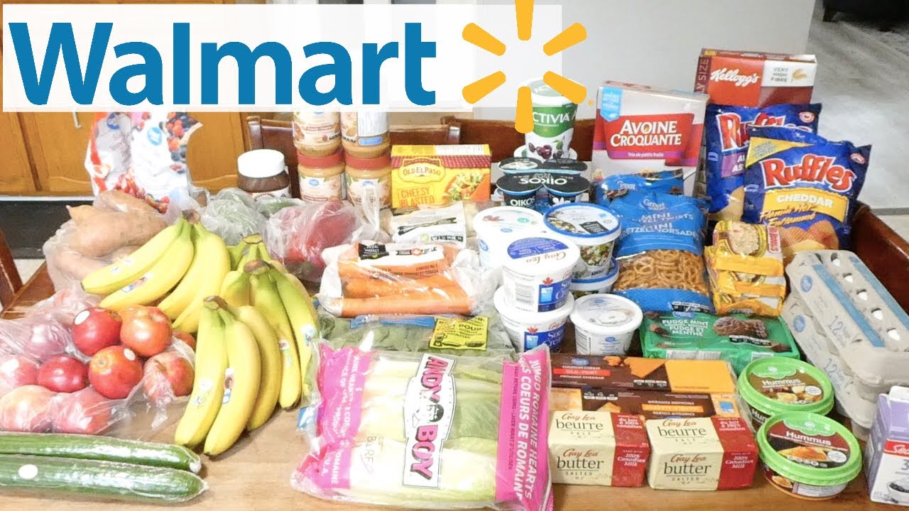 WALMART GROCERY HAUL! | APRIL 2021 - YouTube