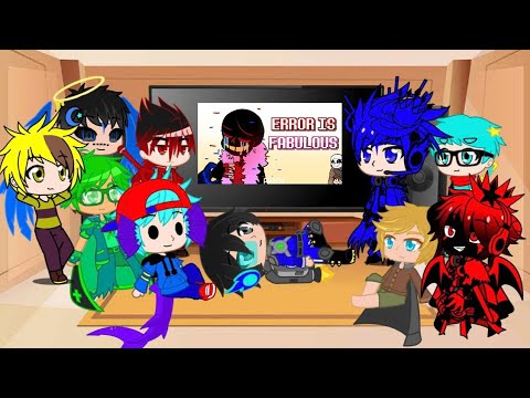 Me And My Friends React To Error Is Fabulous - YouTube