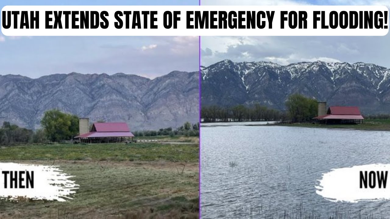 Utah legislature extends state of emergency for flooding - YouTube