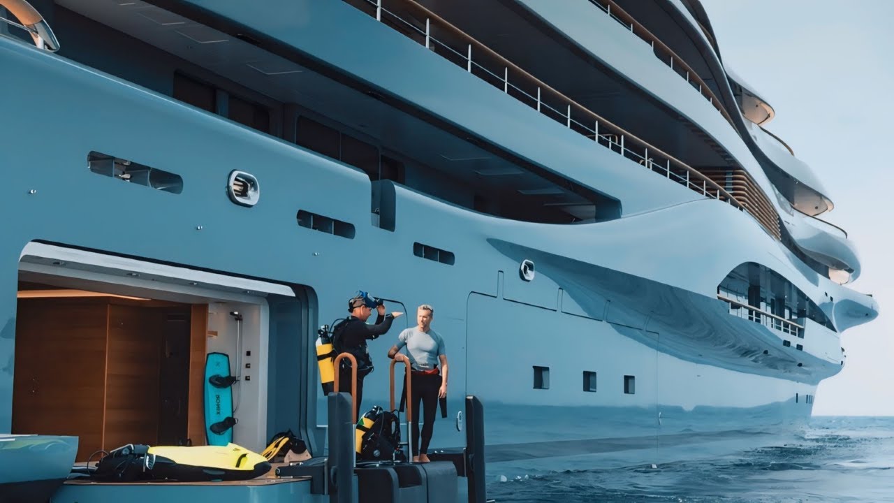 Inside The World's Largest $7,000,000,000 Yacht! - YouTube