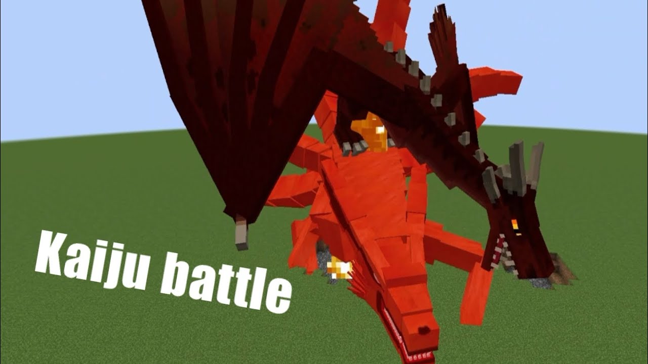 Fire Dragon vs Nine-Tails|Minecraft|1.20.1| - YouTube