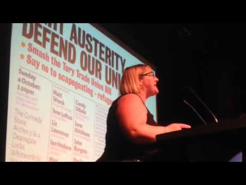 Jane Aitchison from Unite the Resistance in Manchester - YouTube