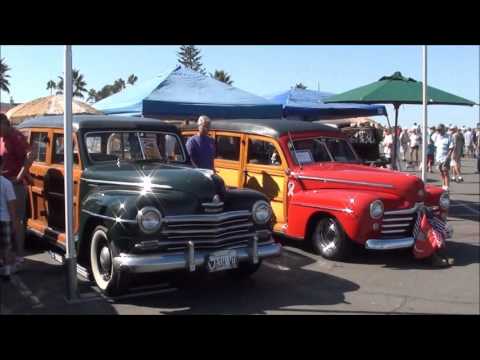 Vintage Woody Car Show Encinitas California - September 2012 - YouTube