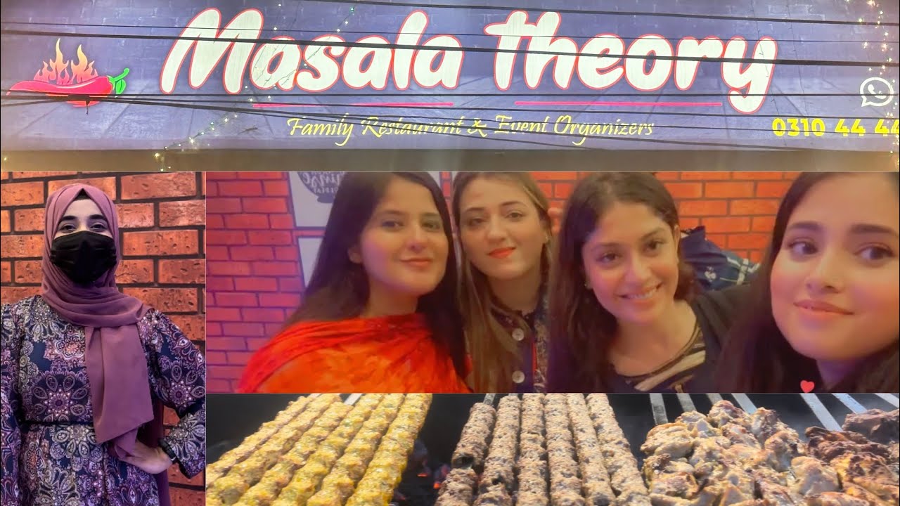 Masala Theory Restaurant || Full Desi Mahool || Amyesha vlog.. - YouTube