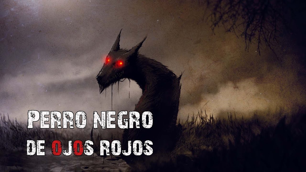 Perro negro de ojos rojos | Leyenda amazónica - YouTube