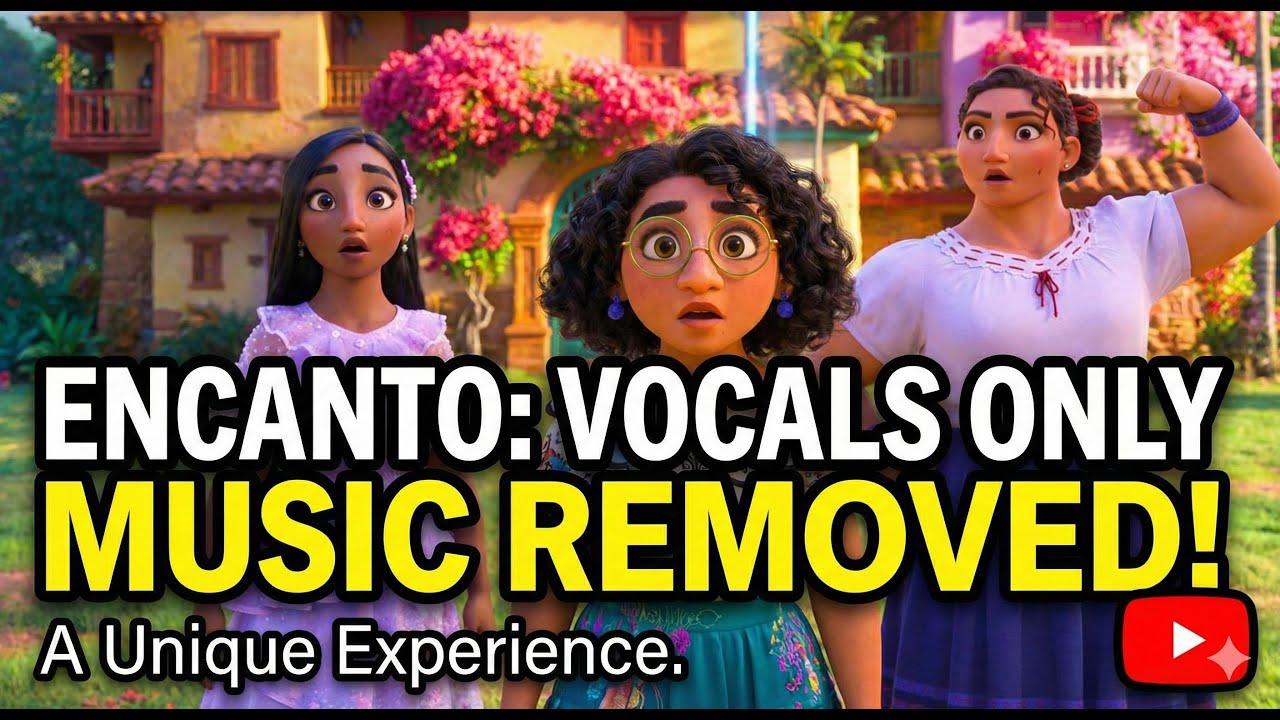 Encanto: Waiting on a Miracle (Vocals Only / No Music) - YouTube