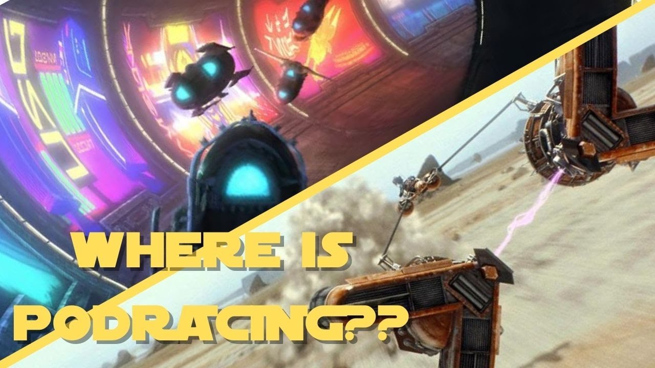 Why Don't We Ever See More Podracing in Star Wars? - YouTube