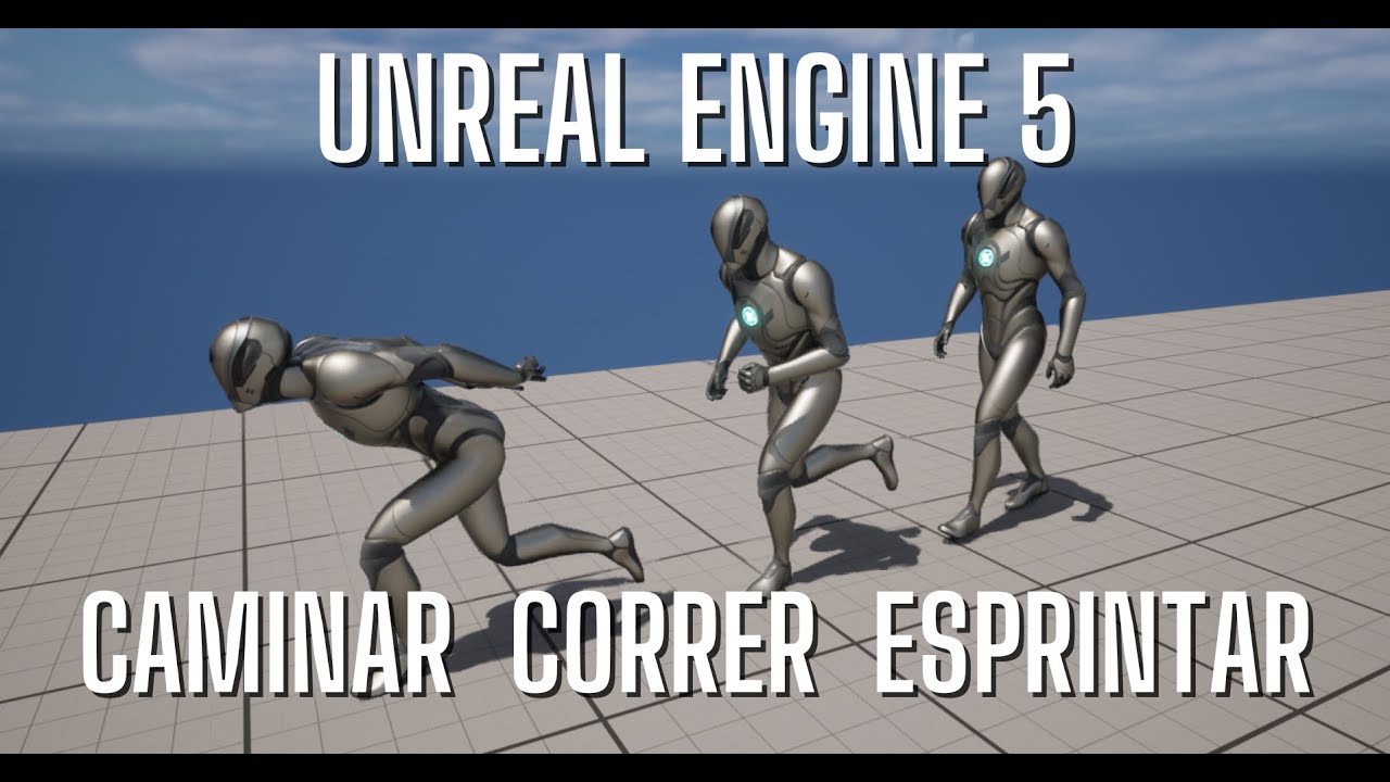 Tutorial de Unreal Engine 5 - Caminar, Correr, y Esprintar - YouTube