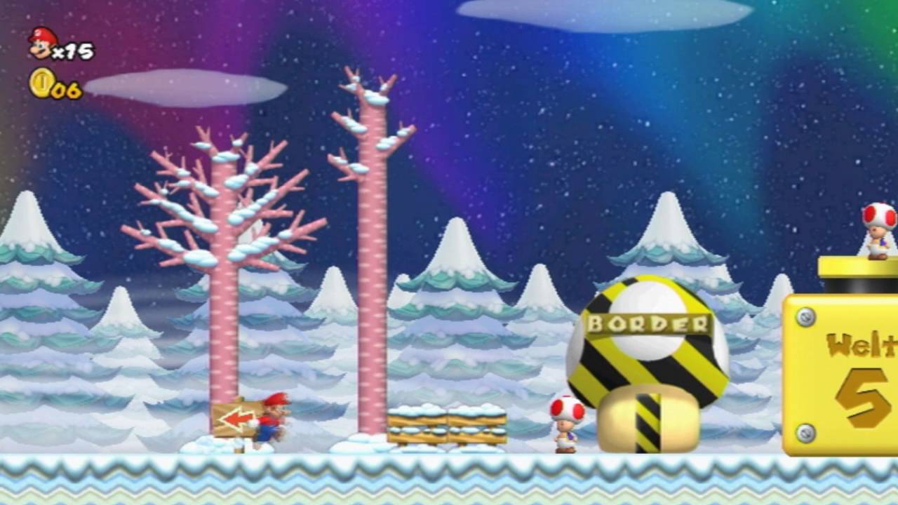 Let's Play Newer Holiday Special [NSMBW-Hack] - Part 1 - Long Cold ...