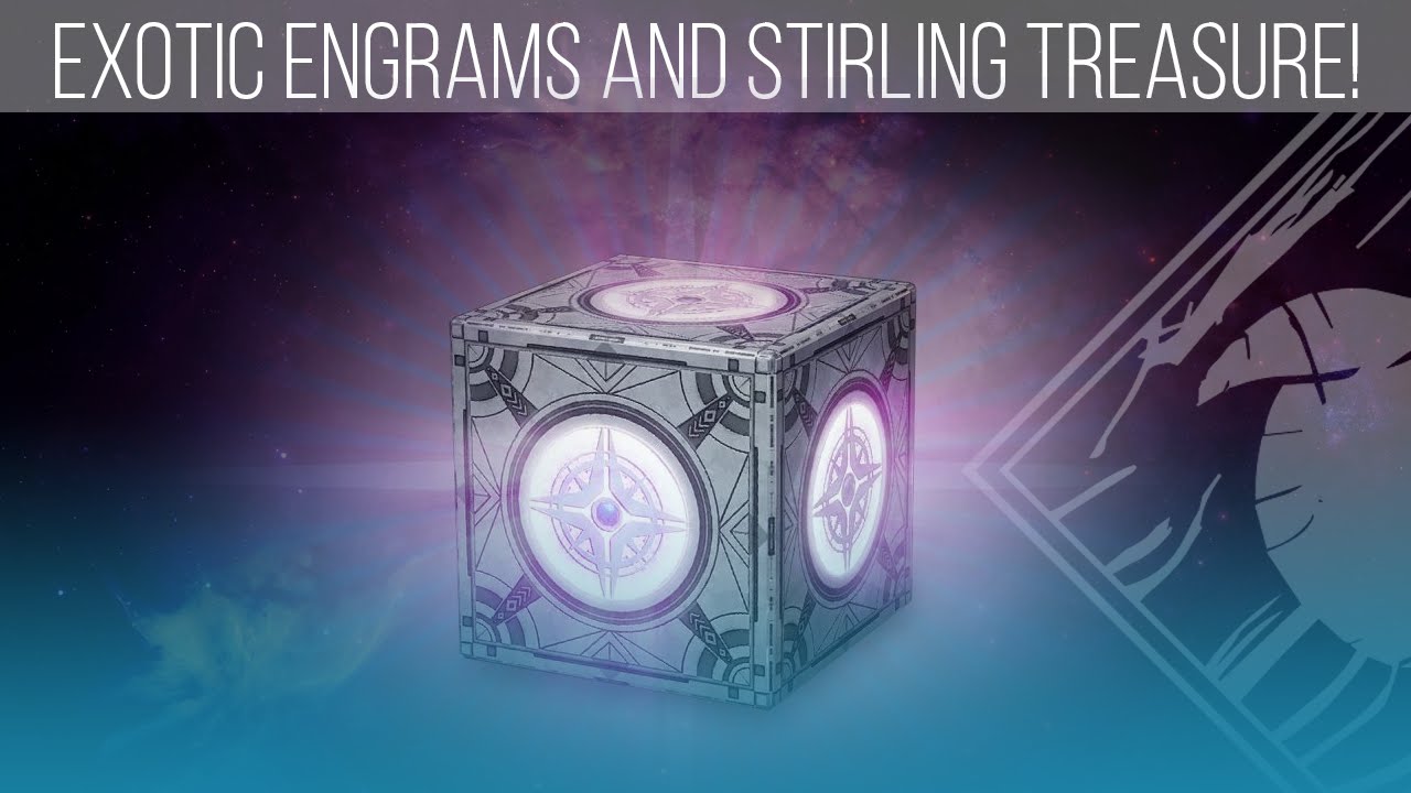 Destiny | Opening 13 Exotic Engrams and 12 Sterling Treasure! - YouTube