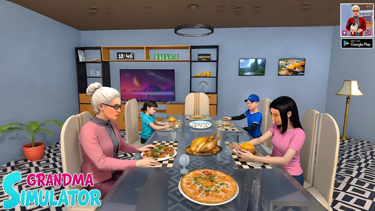 Granny Simulator : Grandma Games – Android Gameplay (Part 1) - YouTube