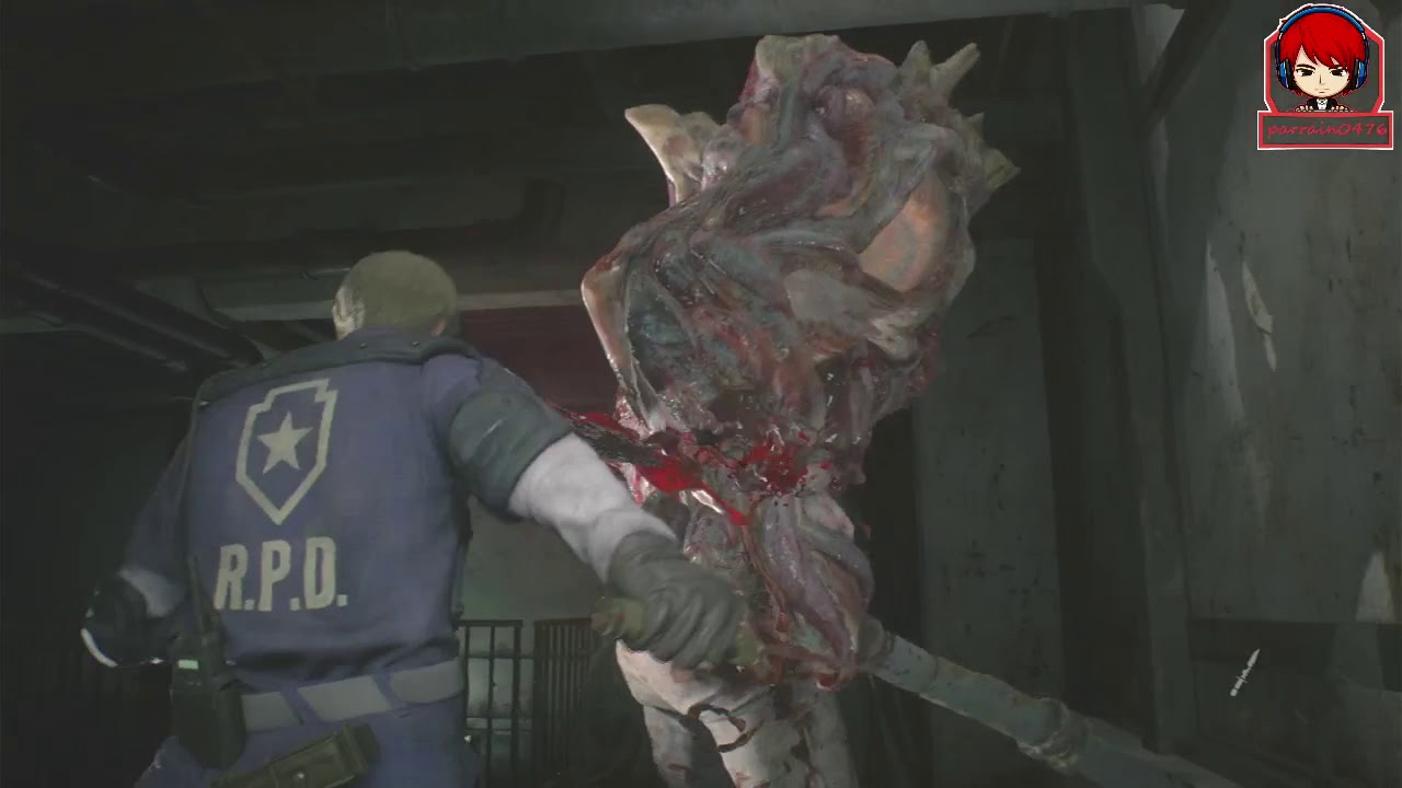 resident evil 2 remake boss william birkin Couteau No Dommage - YouTube