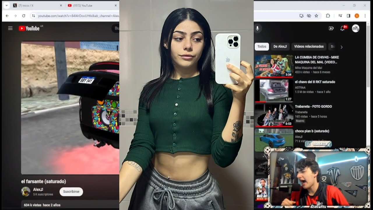 AGUSNETA CANTANDO LO QUE ES (EL FARSANTE) - YouTube