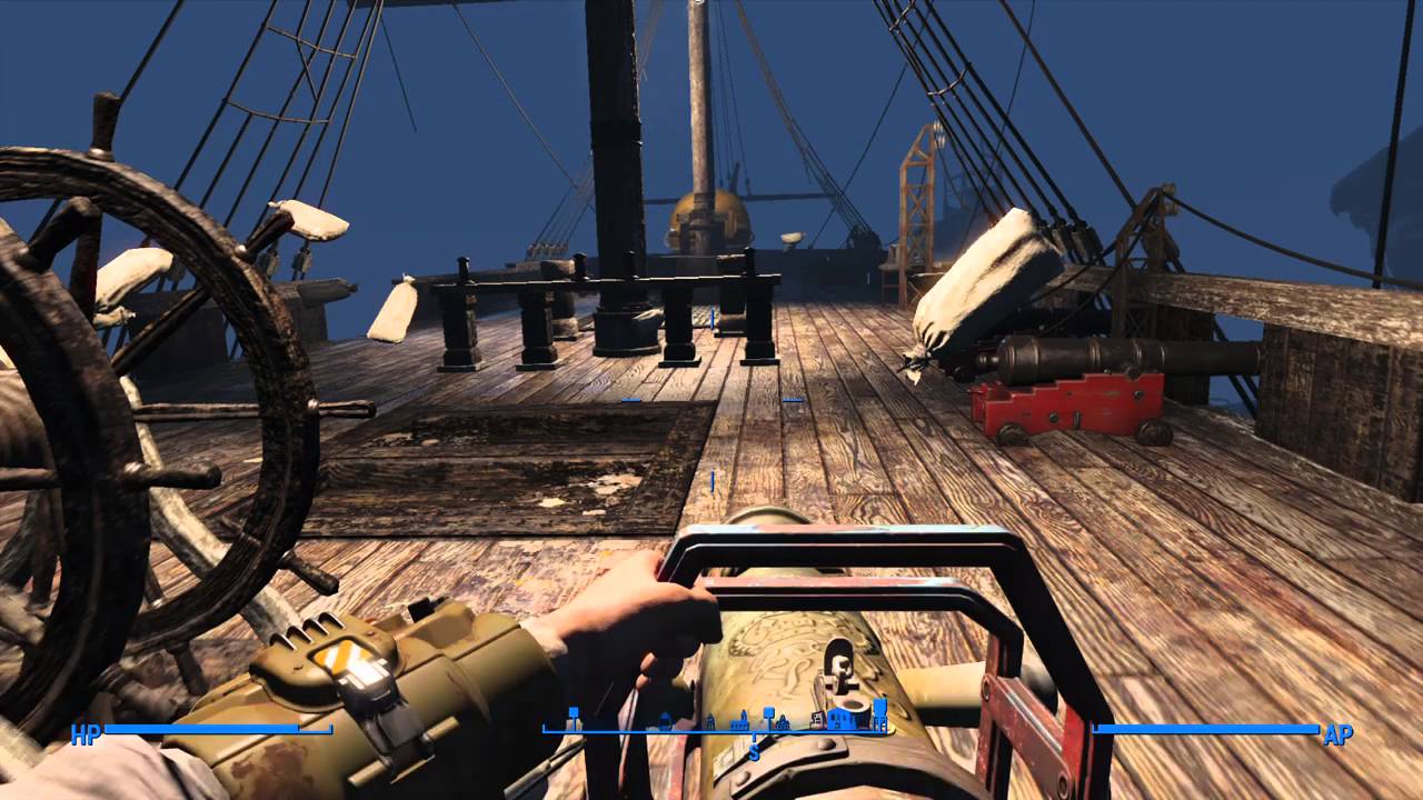 Fallout 4 Survive the USS Constitution Crash? - YouTube