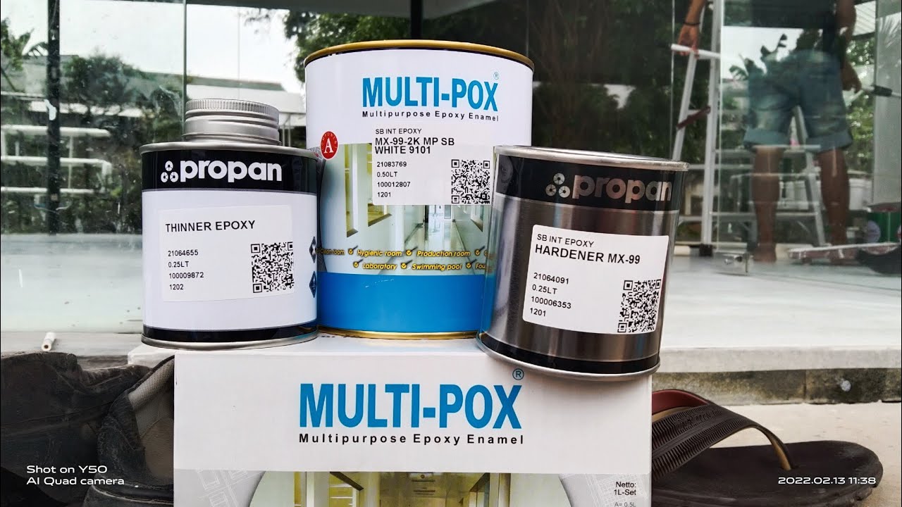 Aplikasi propan multipox 99 white harga 85rb/m2 Aries 081382083054 ...