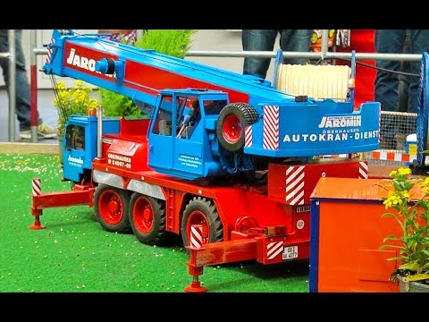 AWESOME RC MODELS IN ACTION! RC EXCAVATOR, TRACTORS AND TRUCKS ON A ...