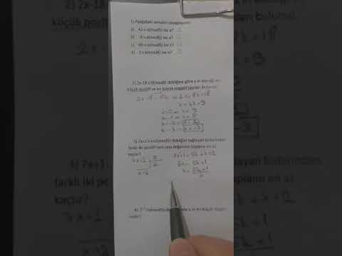Modüler Aritmetik Soru Çözüm 1