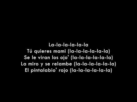 Myke towers - LA LA - (letra) - YouTube