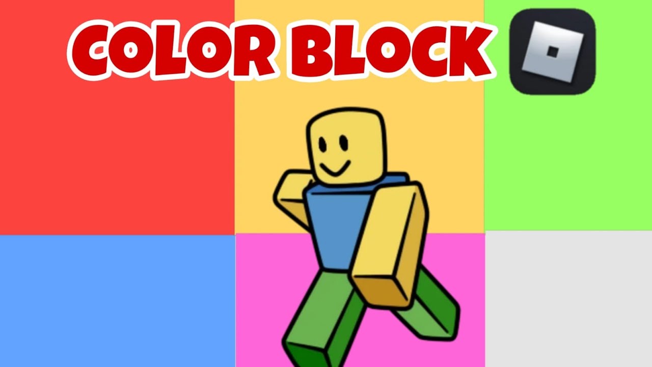 Roblox Color Block ‼ - YouTube