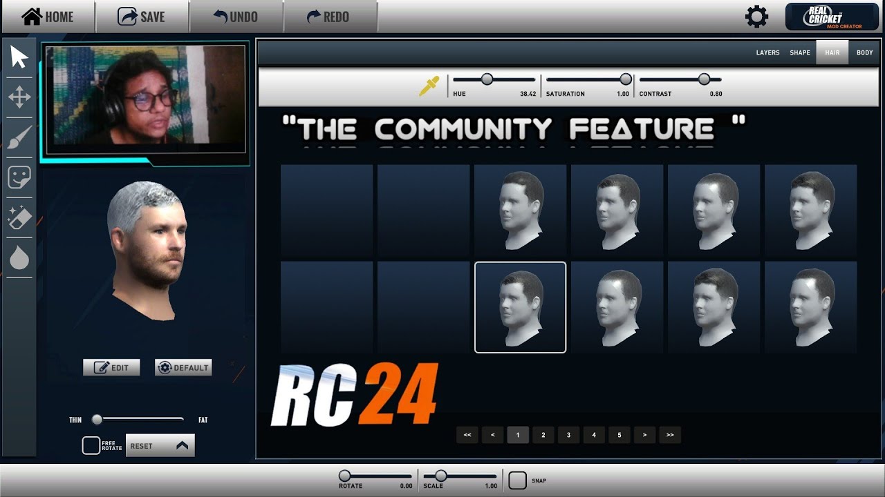 Real Cricket 24" Now Real Faces & Realistic Players - Real Cricket Mod ...
