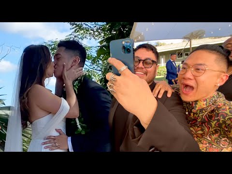 Super Lit & Beautiful Hawaii Wedding (Brian Puspos & Aja Dang - with the full choreographed dances)