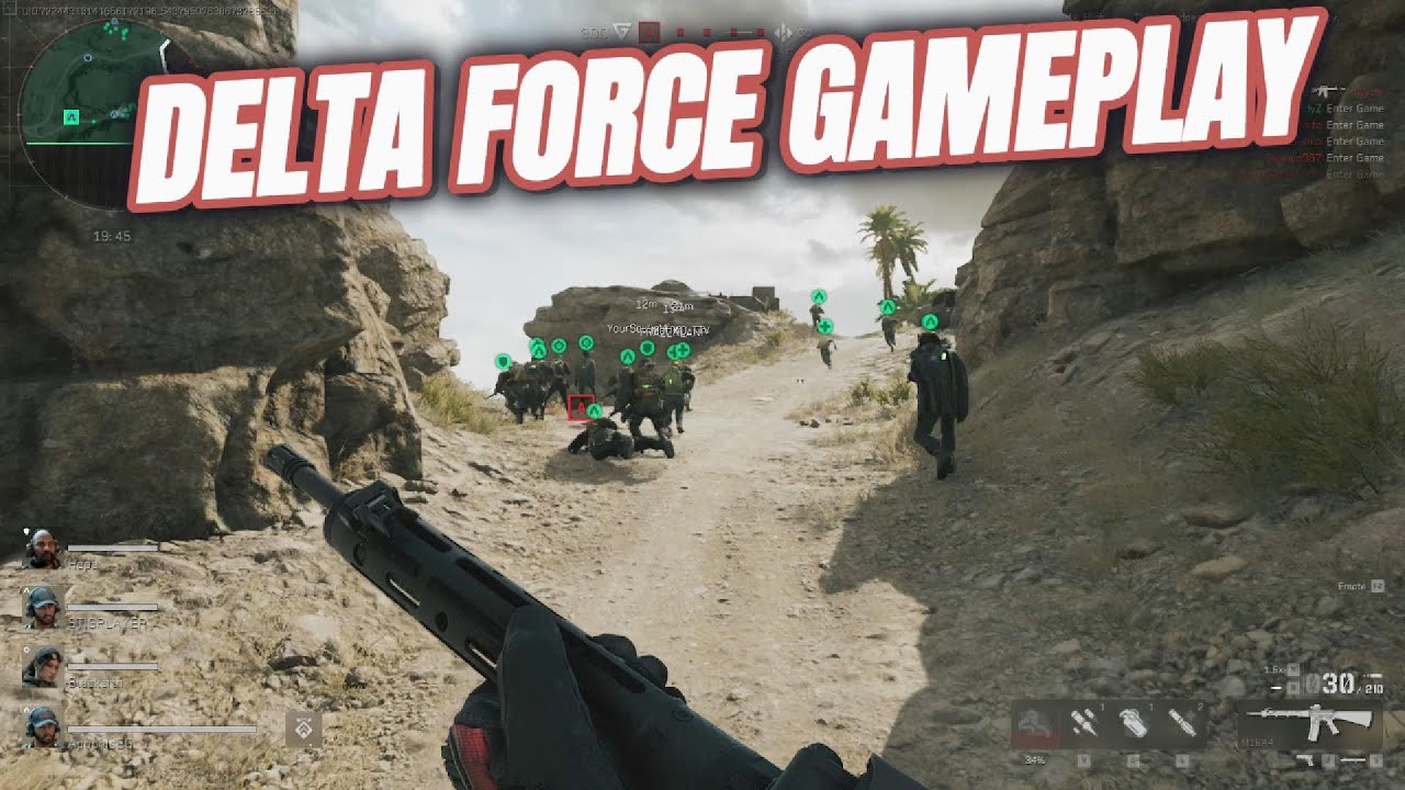 Delta Force : Hawk Ops Alpha Test - Infantry Gameplay - YouTube