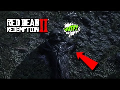 Red Dead Redemption 2 | Strange Skull With Horns And Grave Found - YouTube