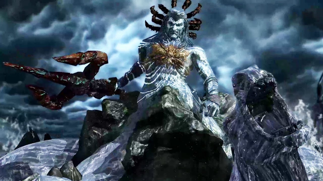 Poseidon God Of War Spill Concept Art Van Poseidon, God Van De Zee,