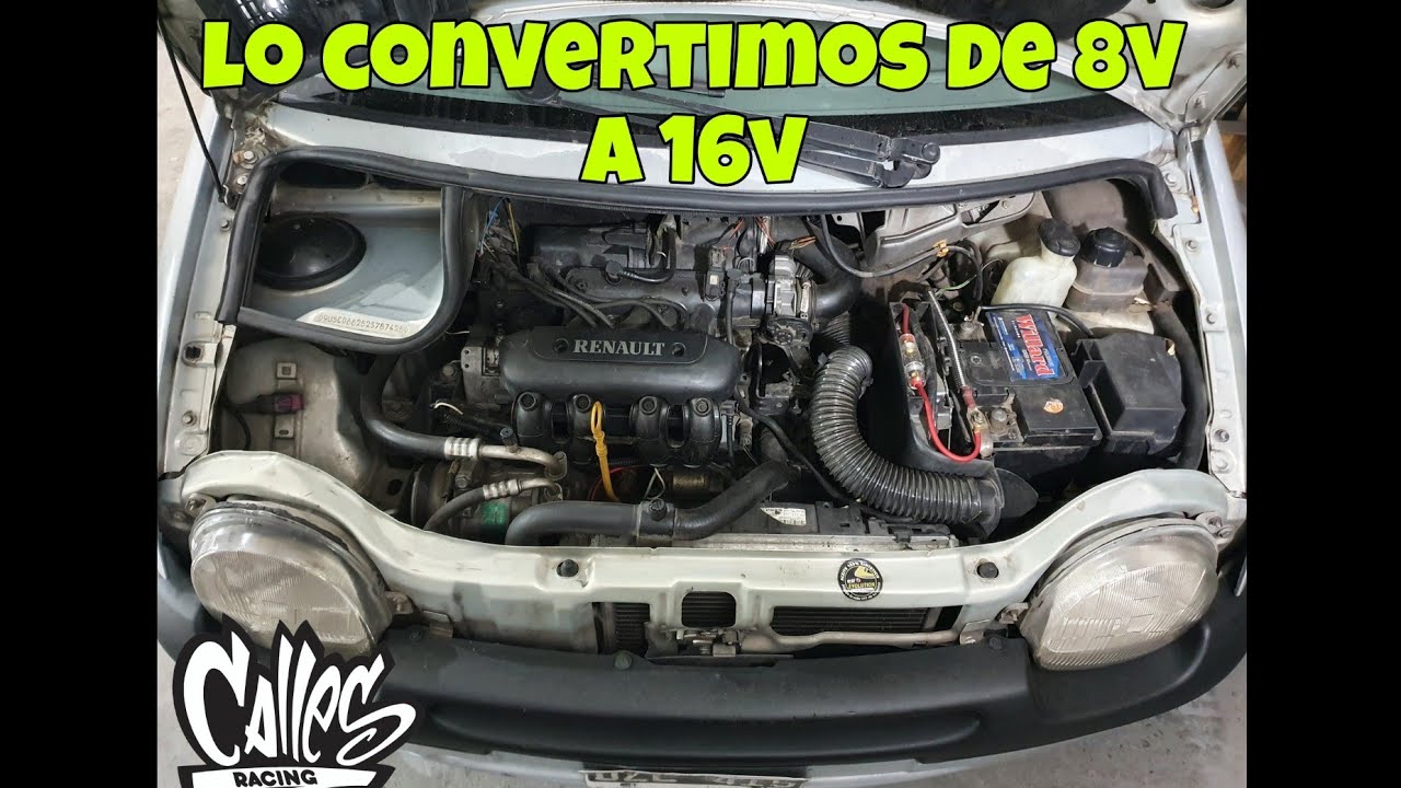 convertimos un twingo de 8v a 16v. parte1 #CallesRacing - YouTube