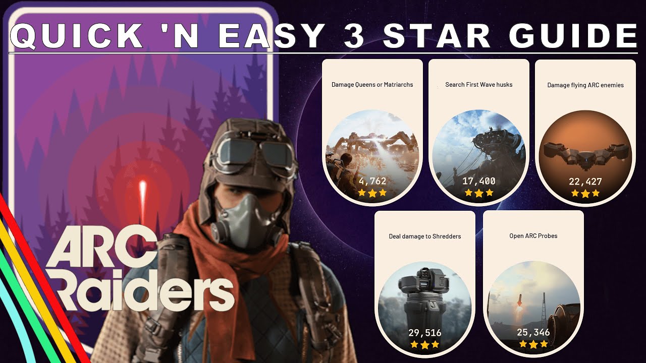 ARC RAIDERS S2 WEEK 5 TRIALS - QUICK N EASY 3 STAR GUIDE - YouTube