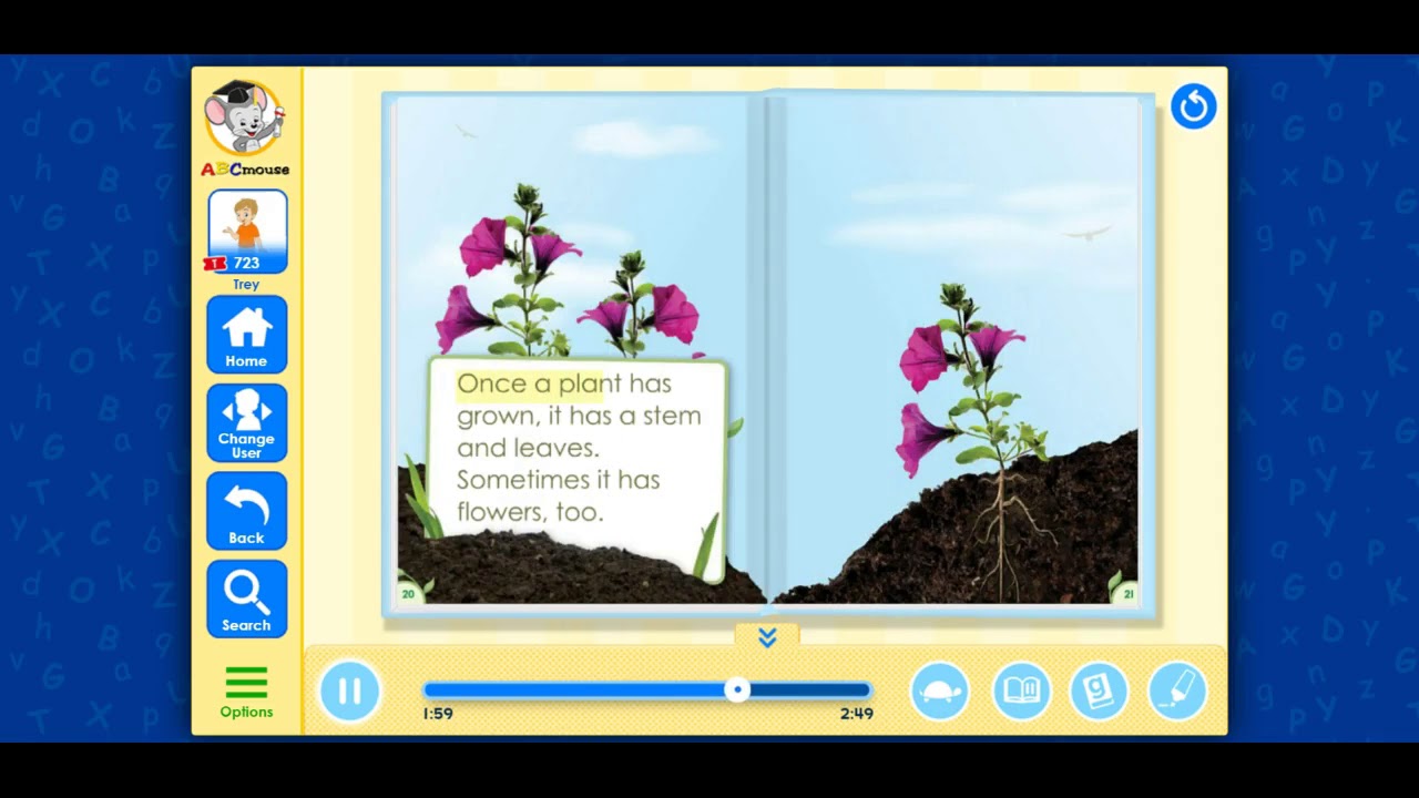 A Look Inside ABCmouse: How Plants Grow - YouTube